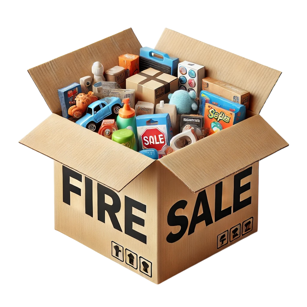 MONSTER Amazon, Target, Walmart General Mix Party Box – Fire Sale Boxes